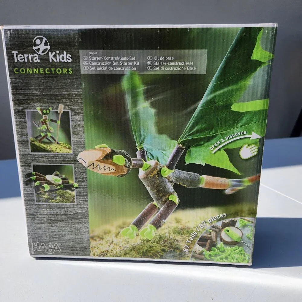 Haba | Toys | Haba Terra Kids Connectors Backyard Nature Craft Kit Stem ...